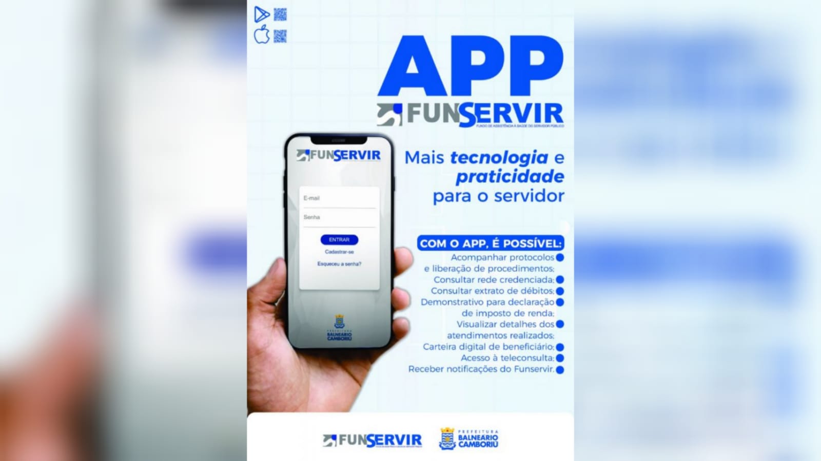 Prefeitura de BC lança App que facilita serviços para o servidor municipal