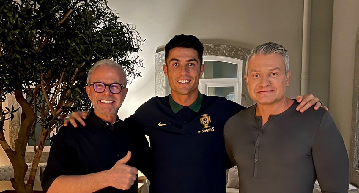 Presidente da FG Empreendimentos se reúne com Cristiano Ronaldo em Portugal Presidente da FG Empreendimentos se reúne com Cristiano Ronaldo em Portugal