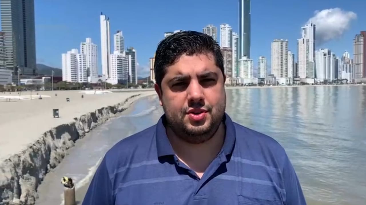 VÍDEO: engenheiro explica aparecimento de "degrau" na Barra Sul de ...