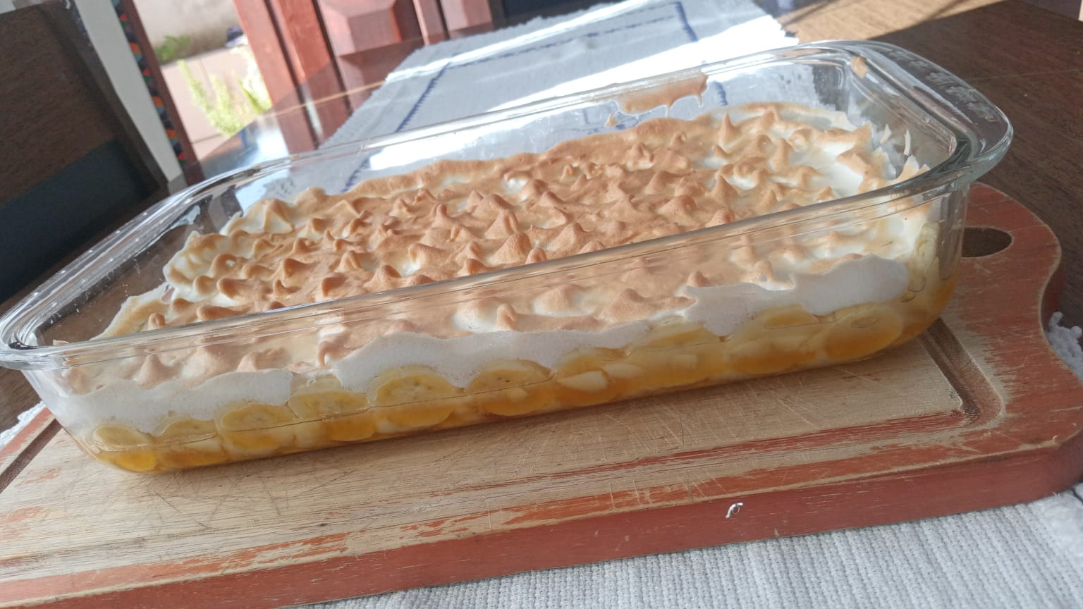 Chico Balanceado: A Combinação Perfeita de Banana, Creme e Merengue