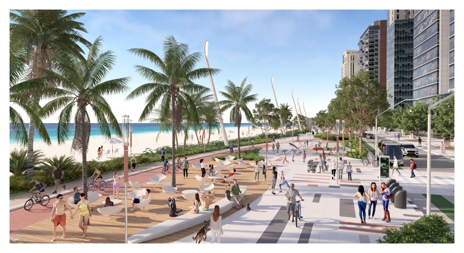 Reurbanização Da Orla Da Praia Central De Balneário Camboriú Inicia