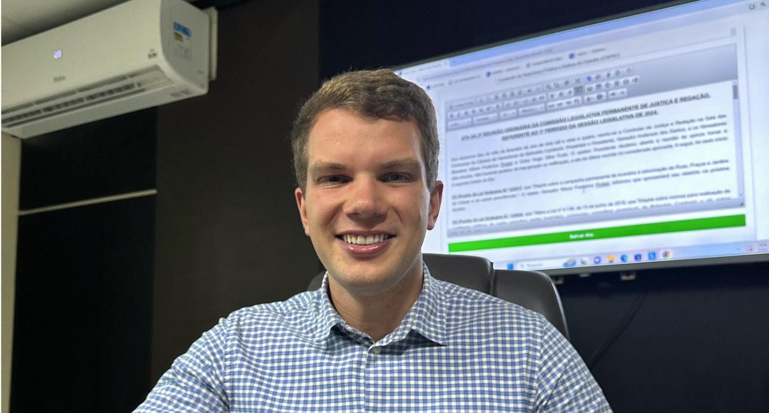 Vereador Victor Forte assume Presidência da Comissão de Justiça e ...