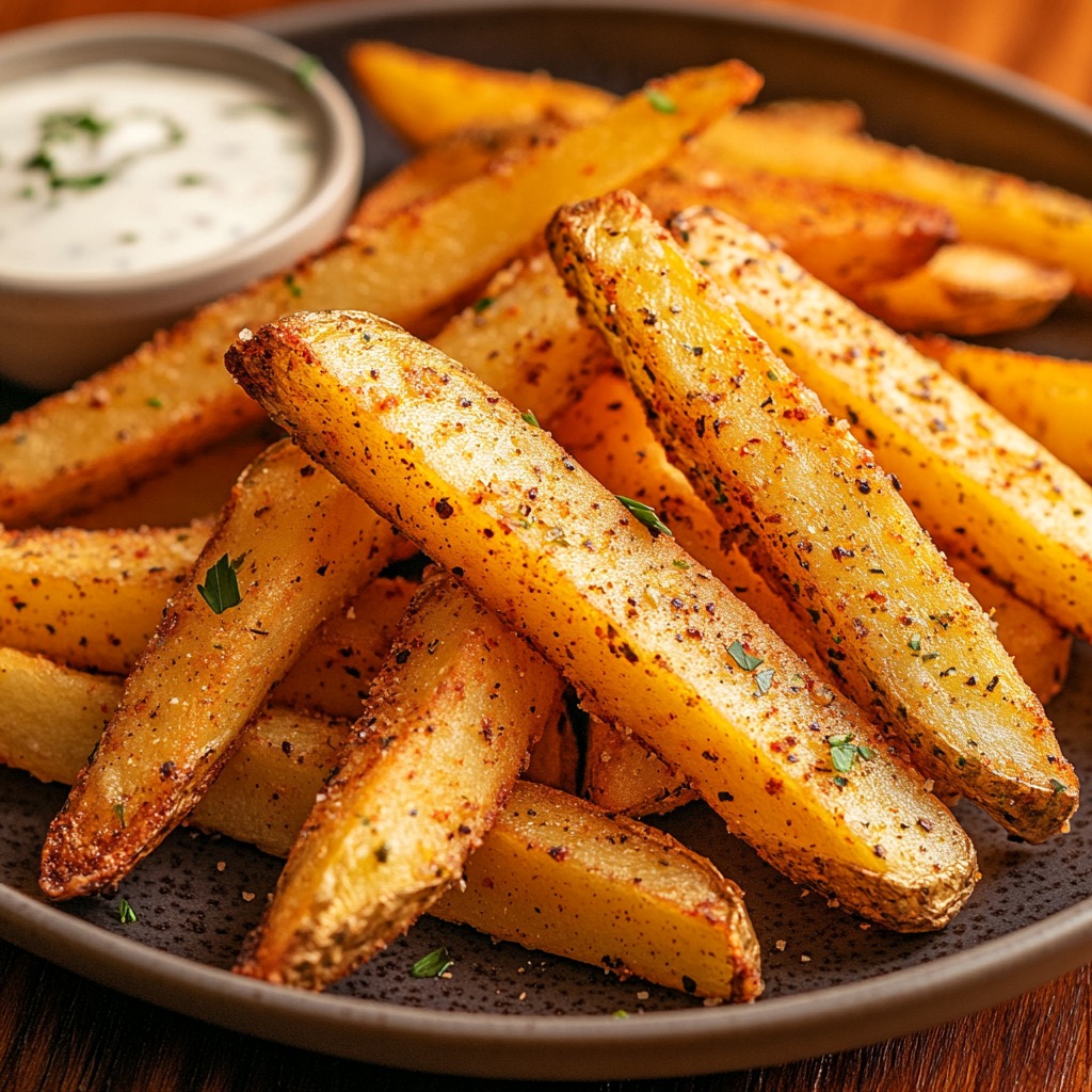 Batatas Fritas Temperadas Caseiras Caseiro] Asinhas De Frango Teriyaki