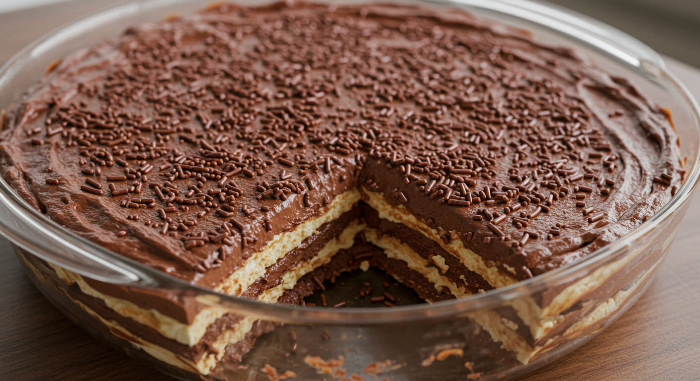 Como Fazer um Pavê de Chocolate Simples e Delicioso